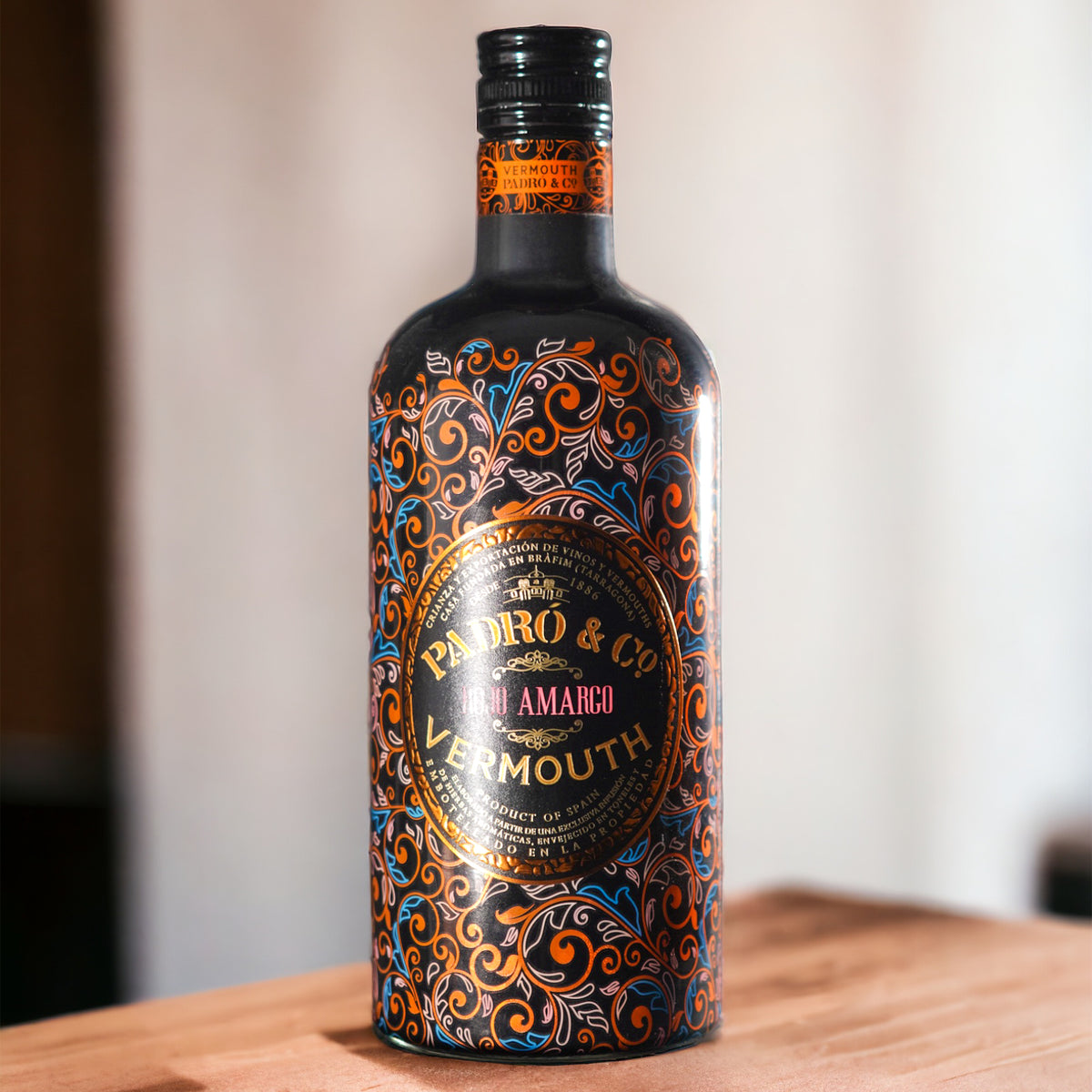 Ahora Puedes Disfrutar de Vermouth Padró & Co. | Rojo Amargo – Bodegas ...